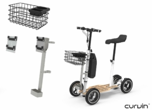 4-Rad Scooter Familie für Erwachsene und Kinder Curvin und E-Curvin ...